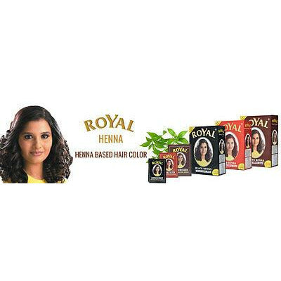 ROYAL HENNA ≡ Coloration Henné Noir