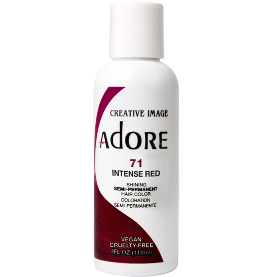 ADORE ≡ Colorations semi-permanentes Intense Red 71 - LA BOUTIQUE MALIK