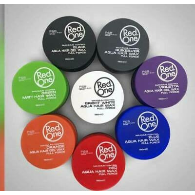 RED ONE MATTE HAIR WAX ≡ Cire Capillaire Kératine